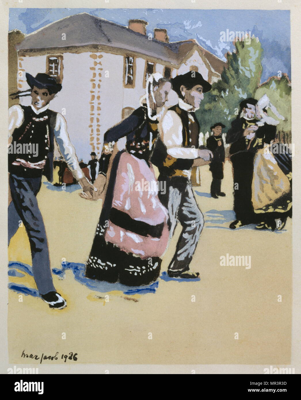 The Coast, painted in 1927, by Max Jacob (1876 – 5 March 1944); French ...