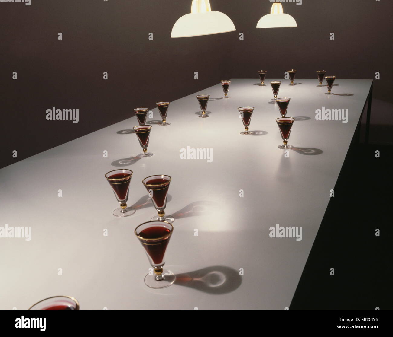 Small Glass Pouring Light 1982 by Bill Culbert (born 1935); New Zealand ...