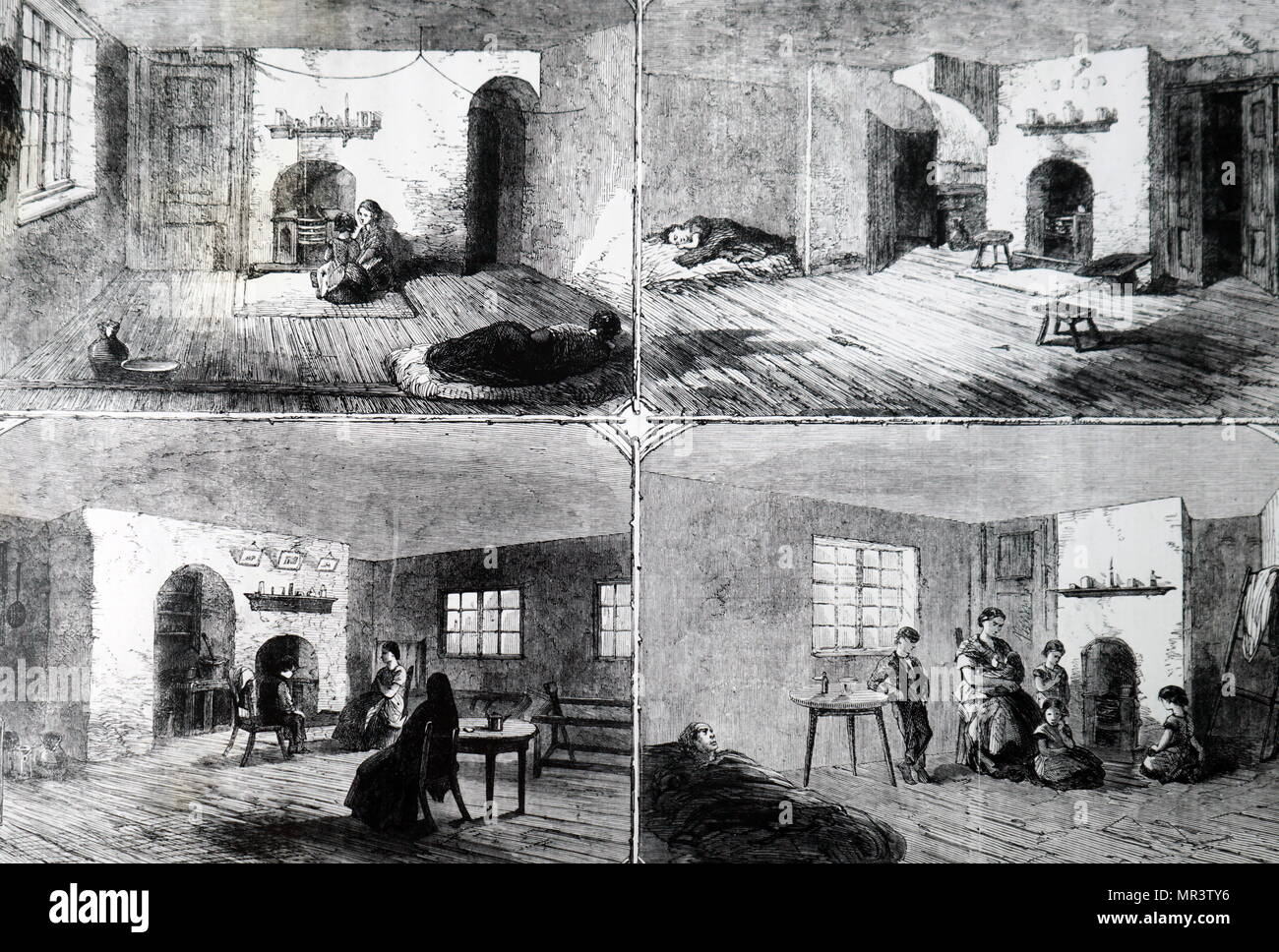 Manchester cotton mill 19th century hi-res stock photography and images ...