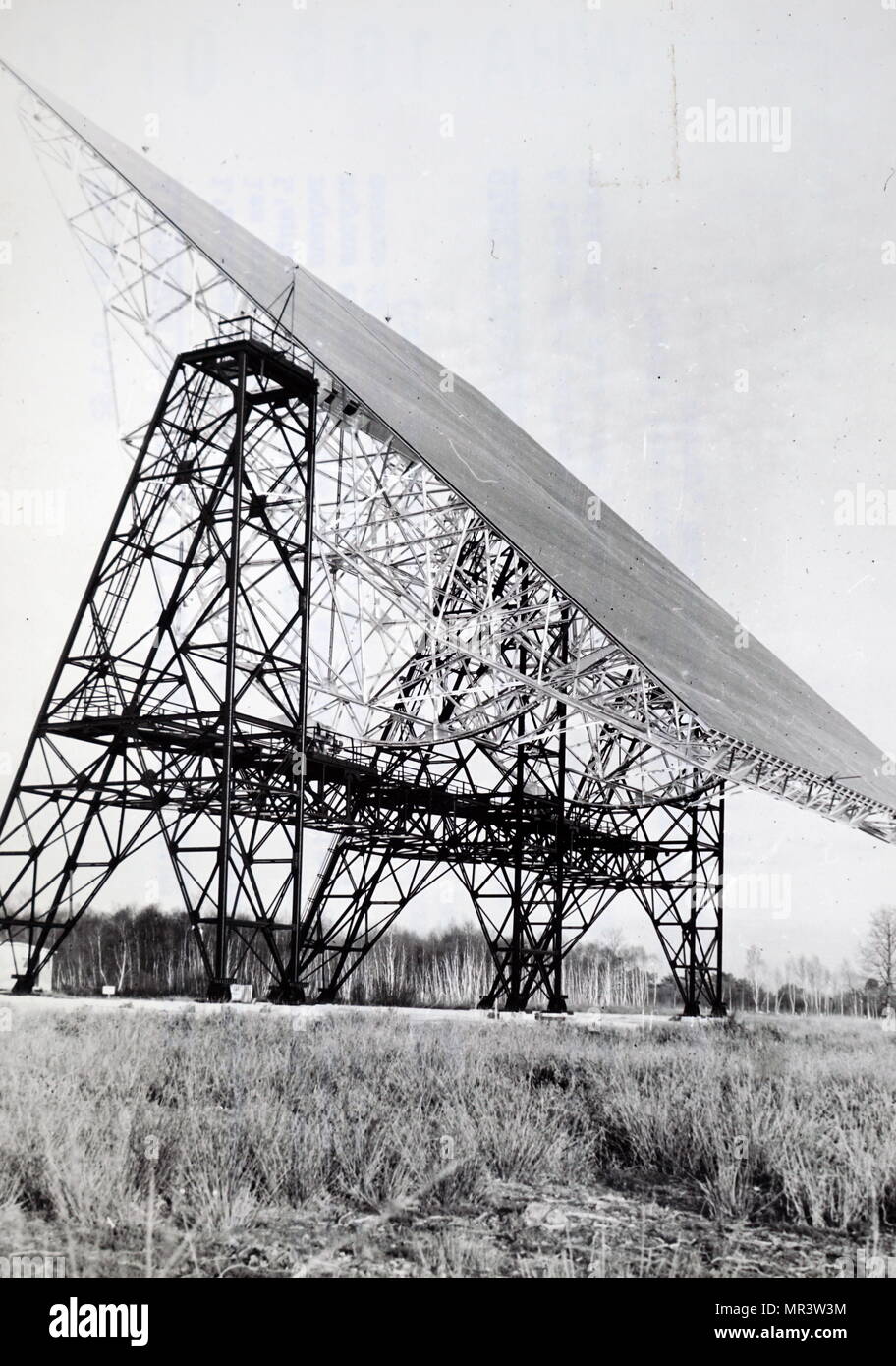 Photograph of a radio telescope. A radio telescope is a specialised ...