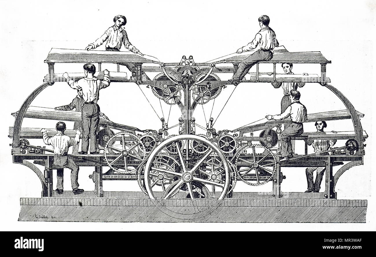 Cylinder printing press hi-res stock photography and images - Alamy