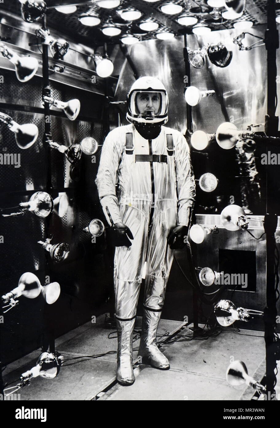 Photograph of Albert Scott Crossfield (1921-2006) an American naval ...