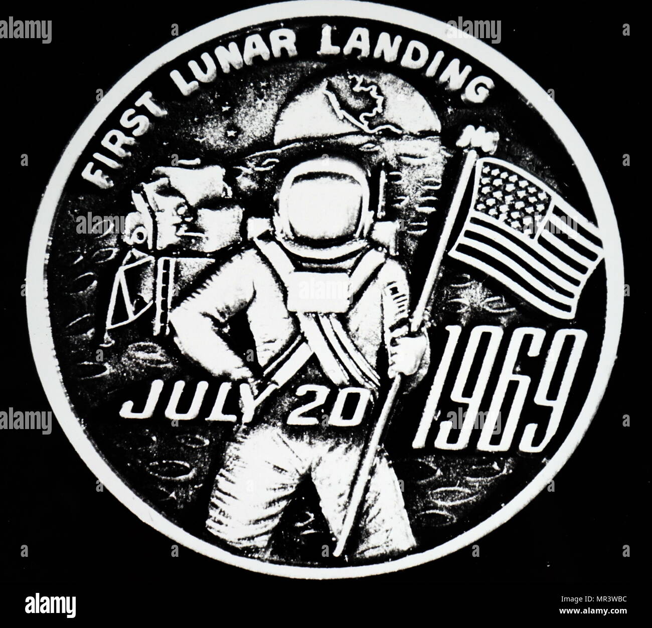 Moon Landing First Step