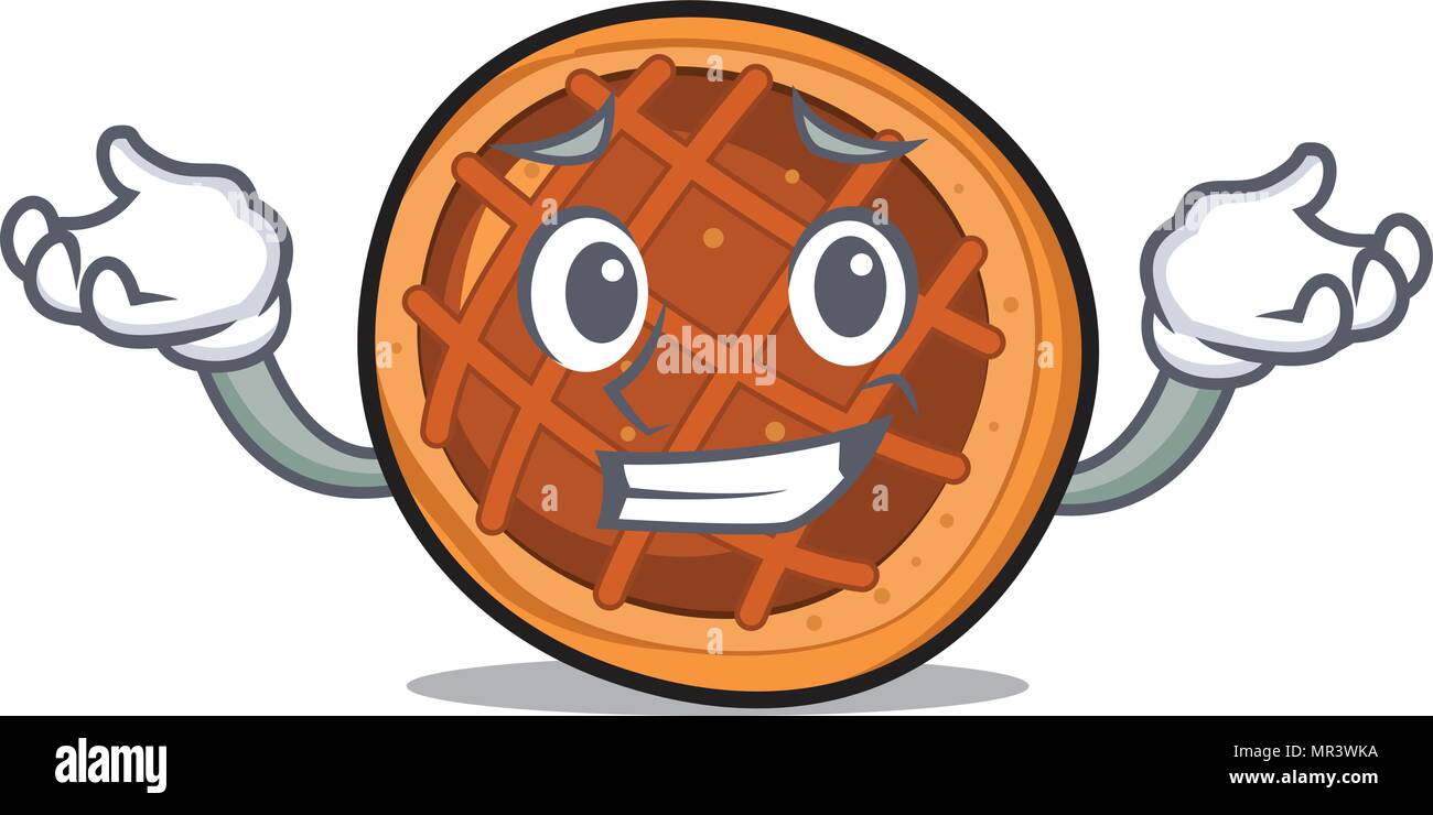 Grinning baket pie character cartoon Stock Vector Image & Art - Alamy