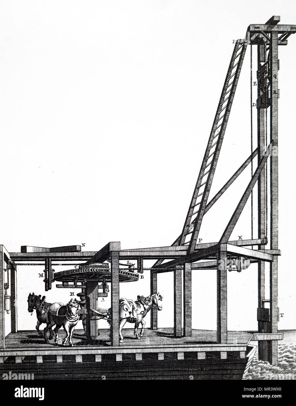 Pile driver history hi-res stock photography and images - Alamy