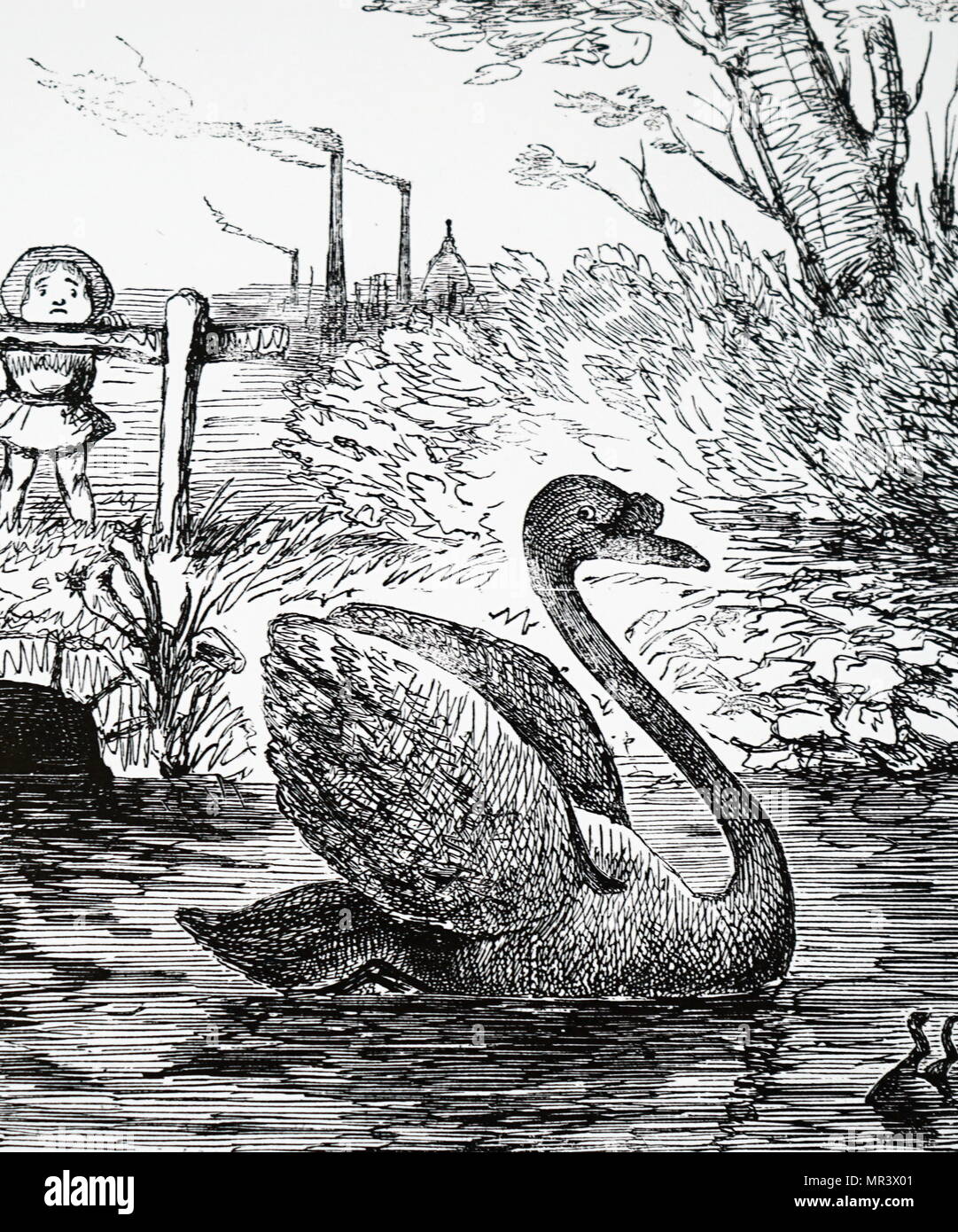 River Thames Cartoon
