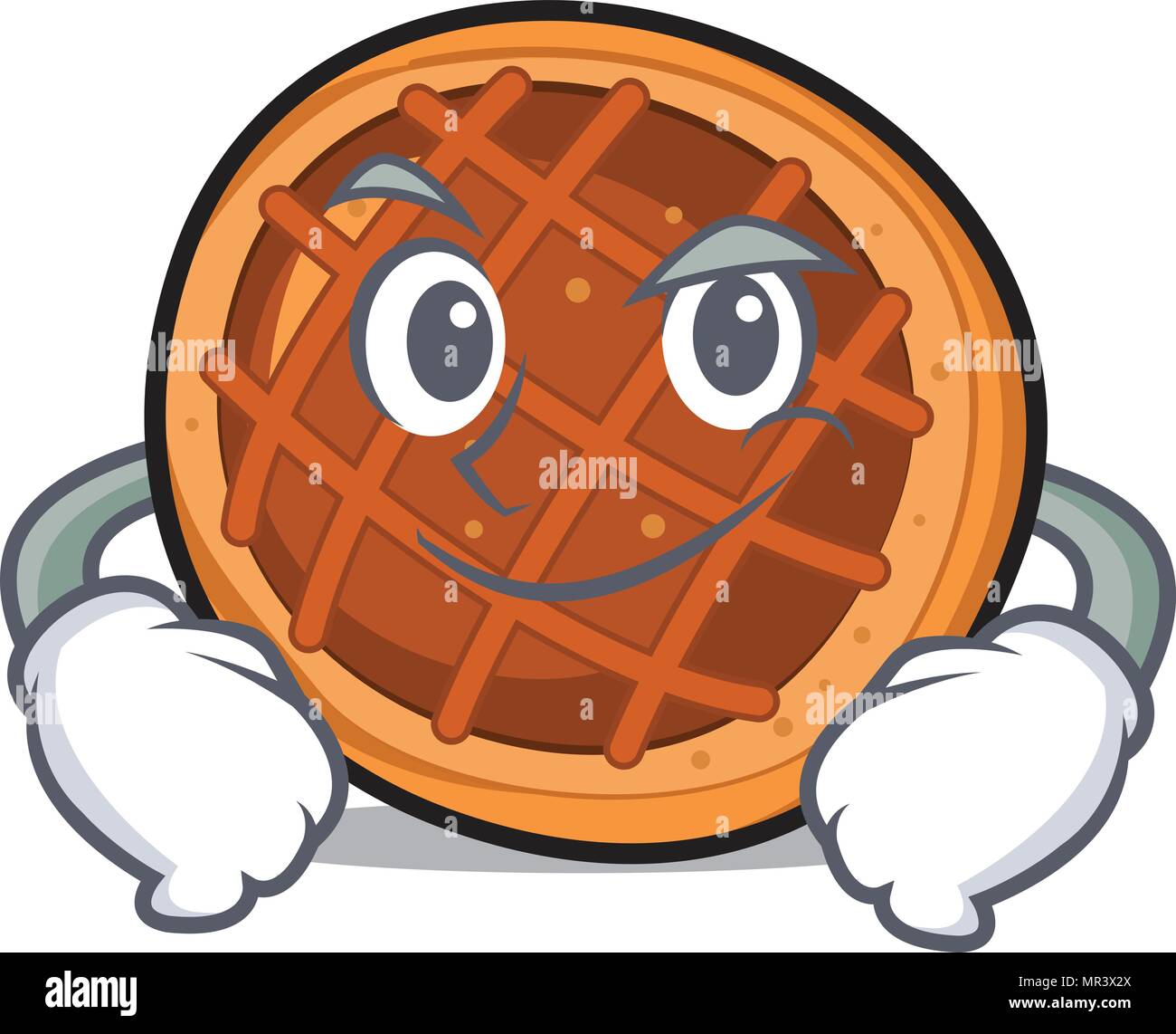 Apple fruit cartoon smiley Stock Vector Images - Alamy