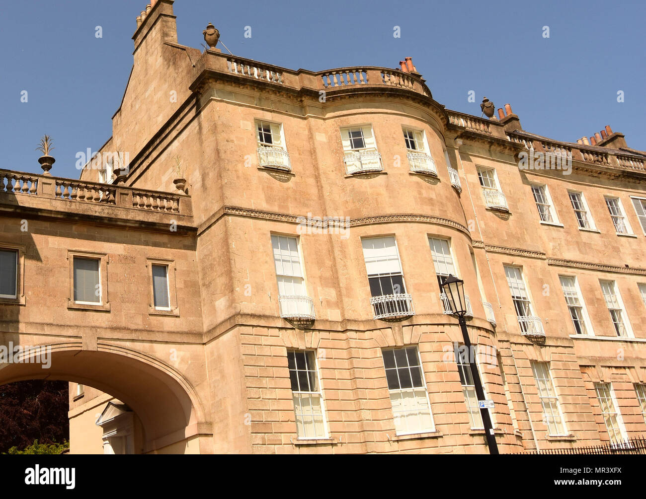 The beauty of Bath, Lansdown Crescent, Bath, England Stock Photo - Alamy