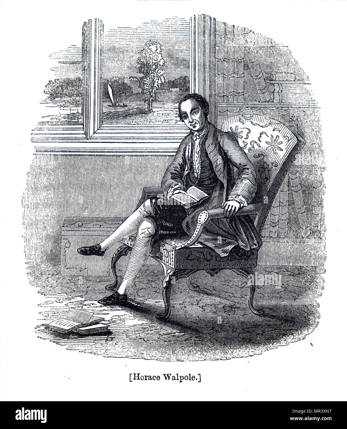 Horace reading hi-res stock photography and images - Alamy