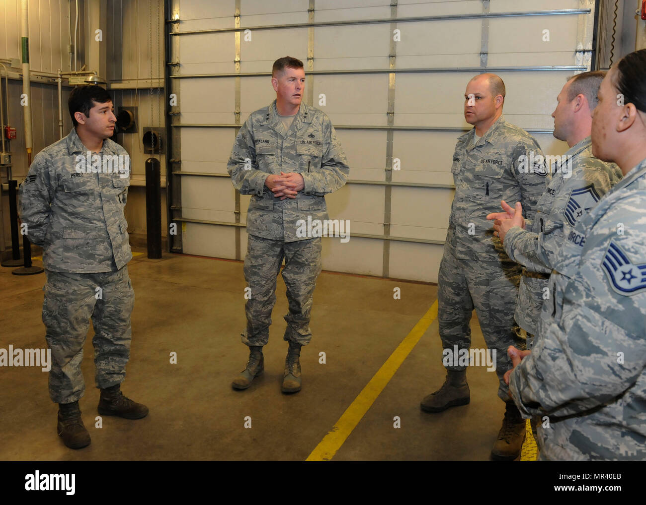 Maj. Gen. Gene Kirkland, Air Force Material Command director of ...