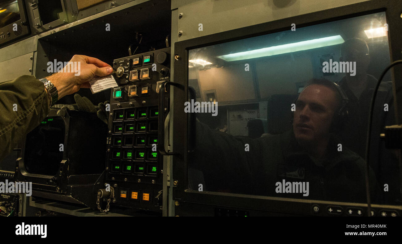 U.S. Air Force Capt. Greg Carter, a deputy missile combat crew ...