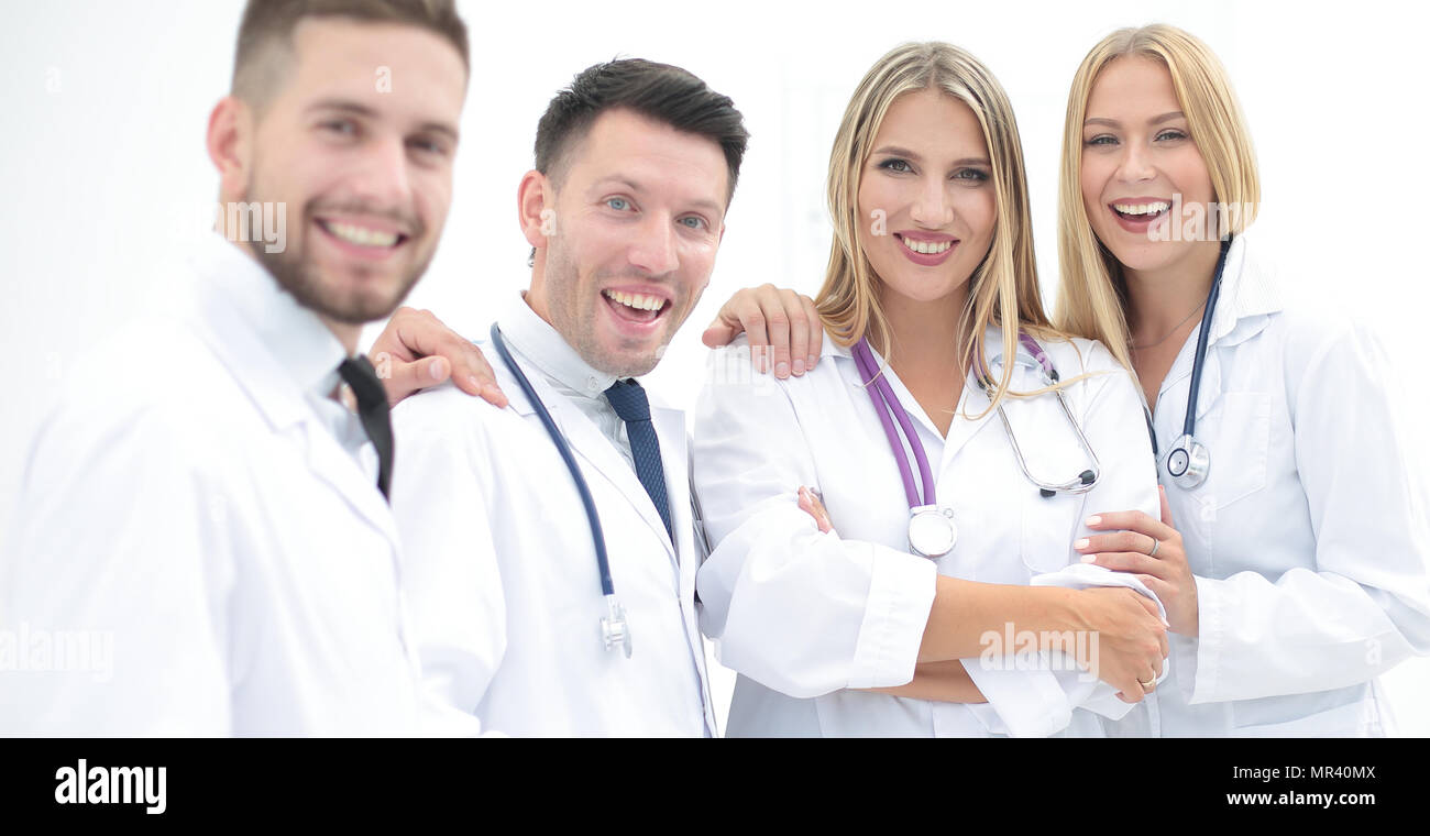 portrait of successful medical team Stock Photo - Alamy
