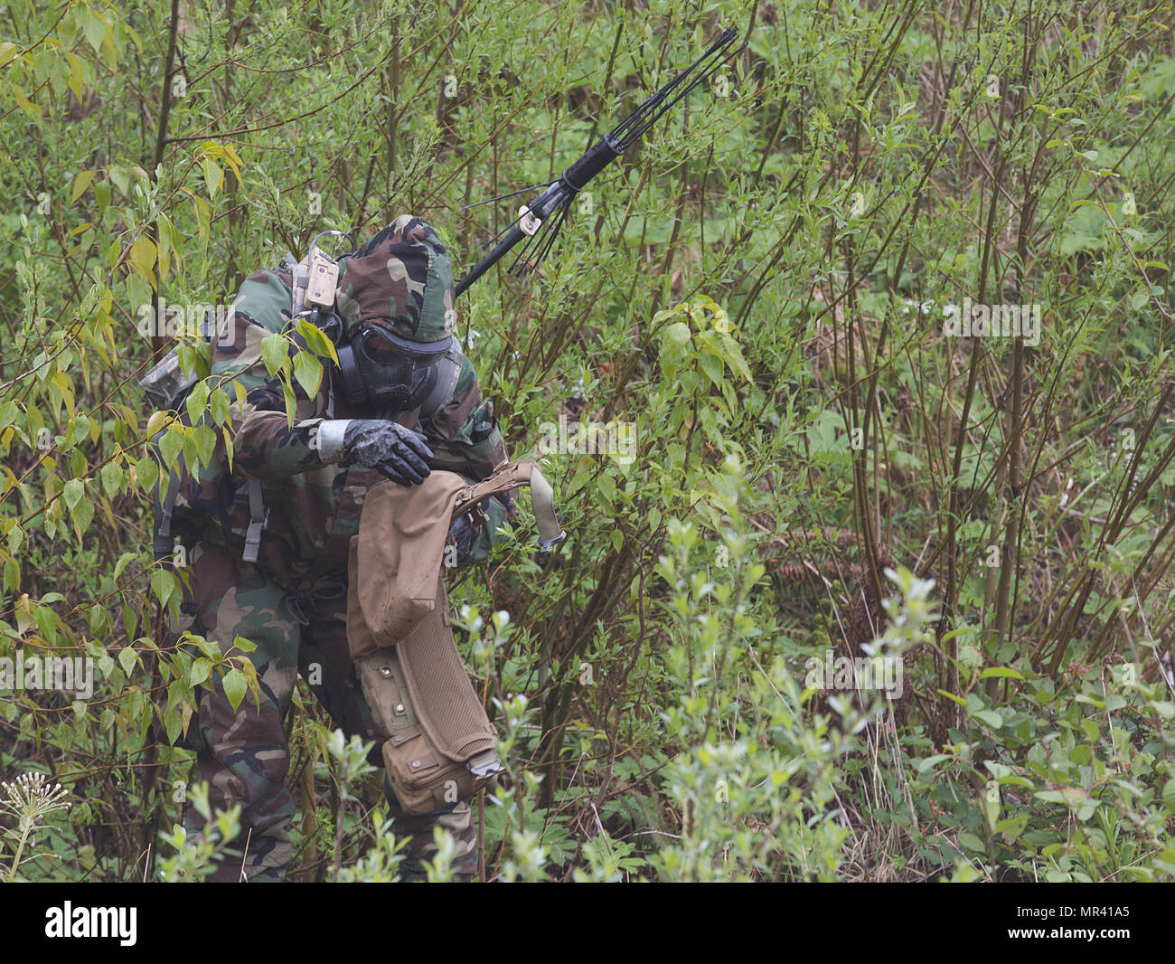 A U.S. Soldier assigned to 53rd Ordnance Company (Explosive Ordnance ...