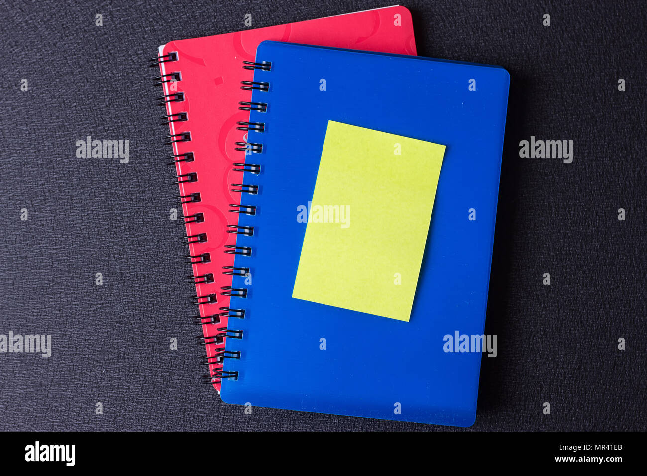 Black notebook red binding hi-res stock photography and images - Alamy