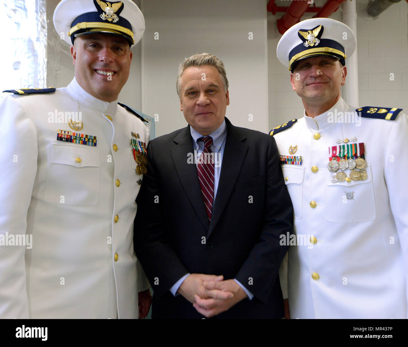 POINT PLEASANT BEACH, N.J. – Rep. Chris Smith poses for a photo with ...
