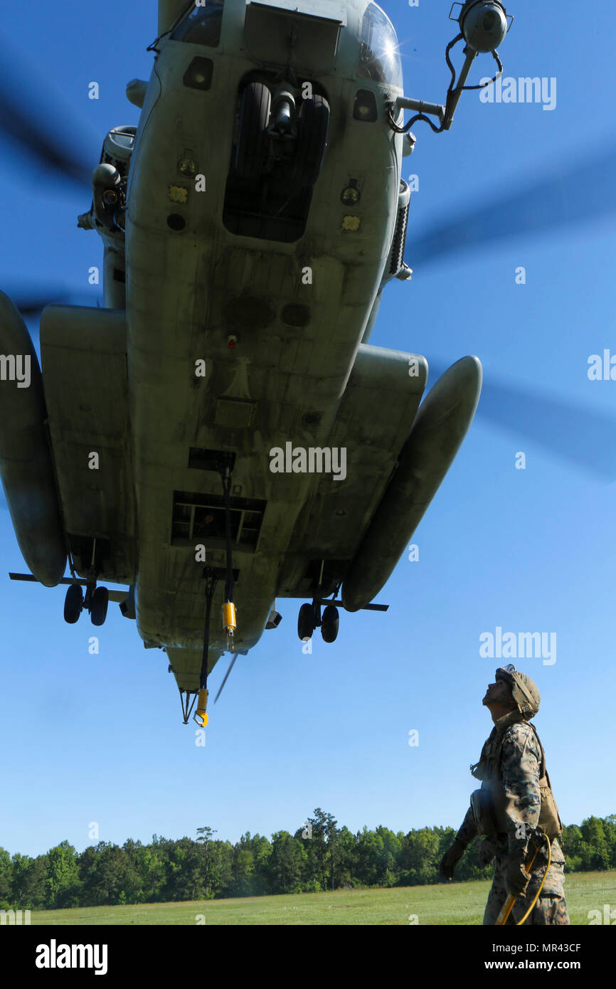 A U.S. Marine with 2nd Transportation Support Battalion (TSB), Combat ...