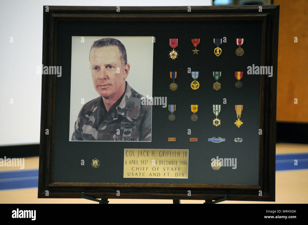 The Col. Jack H. Griffith Jr. Memorial Field House on Joint Base ...