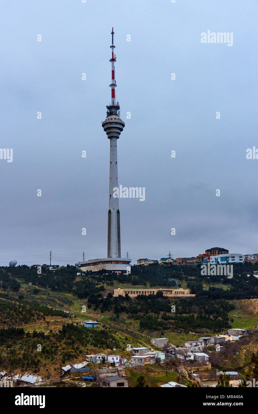 Tv Tower In Baku Stock Photos & Tv Tower In Baku Stock Images - Alamy