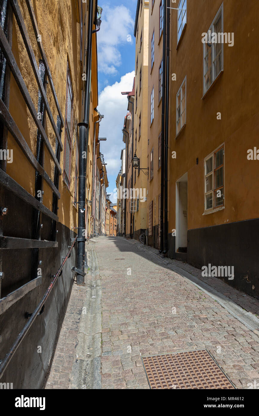 The Swedish capital Stockholm. Die schwedische Hauptstadt Stockholm ...