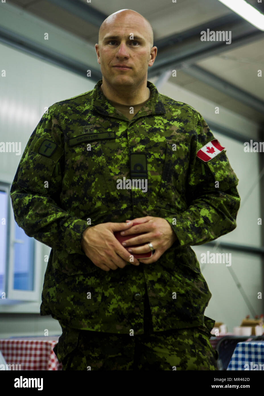 Canadian Lt. [N] Michael Macintyre, padre with the Princess Patricia ...