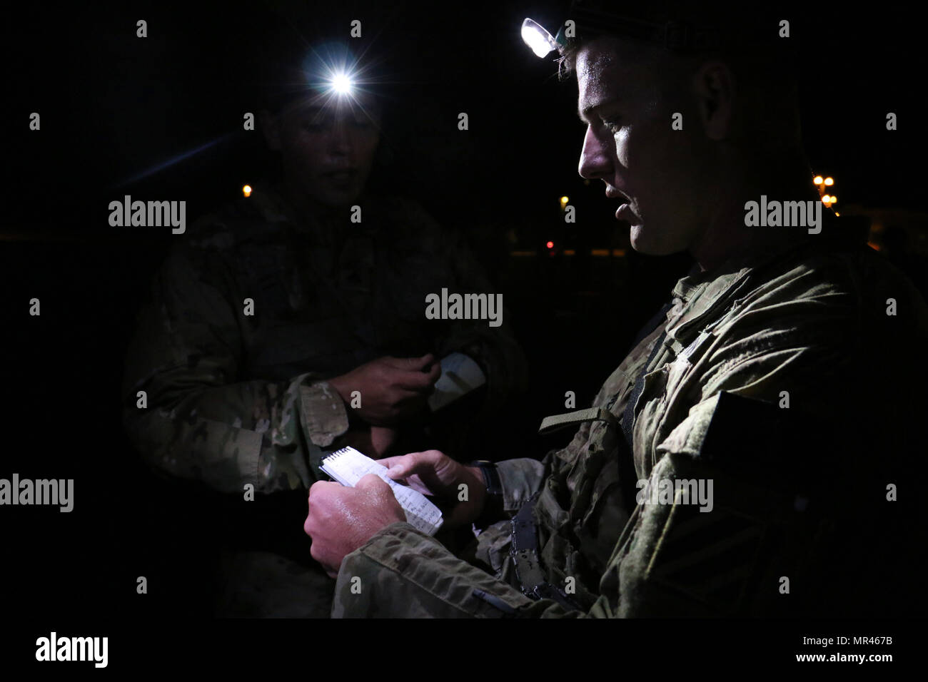 Staff Sgt. David Martin, squad leader of the 3rd Infantry Division ...