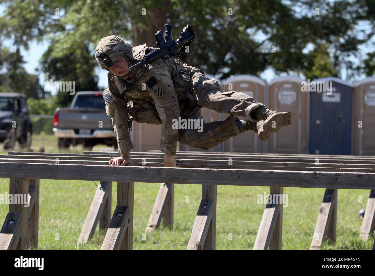 Pfc. Matthew Bates, a cavalry scout with the 3rd Infantry Division ...
