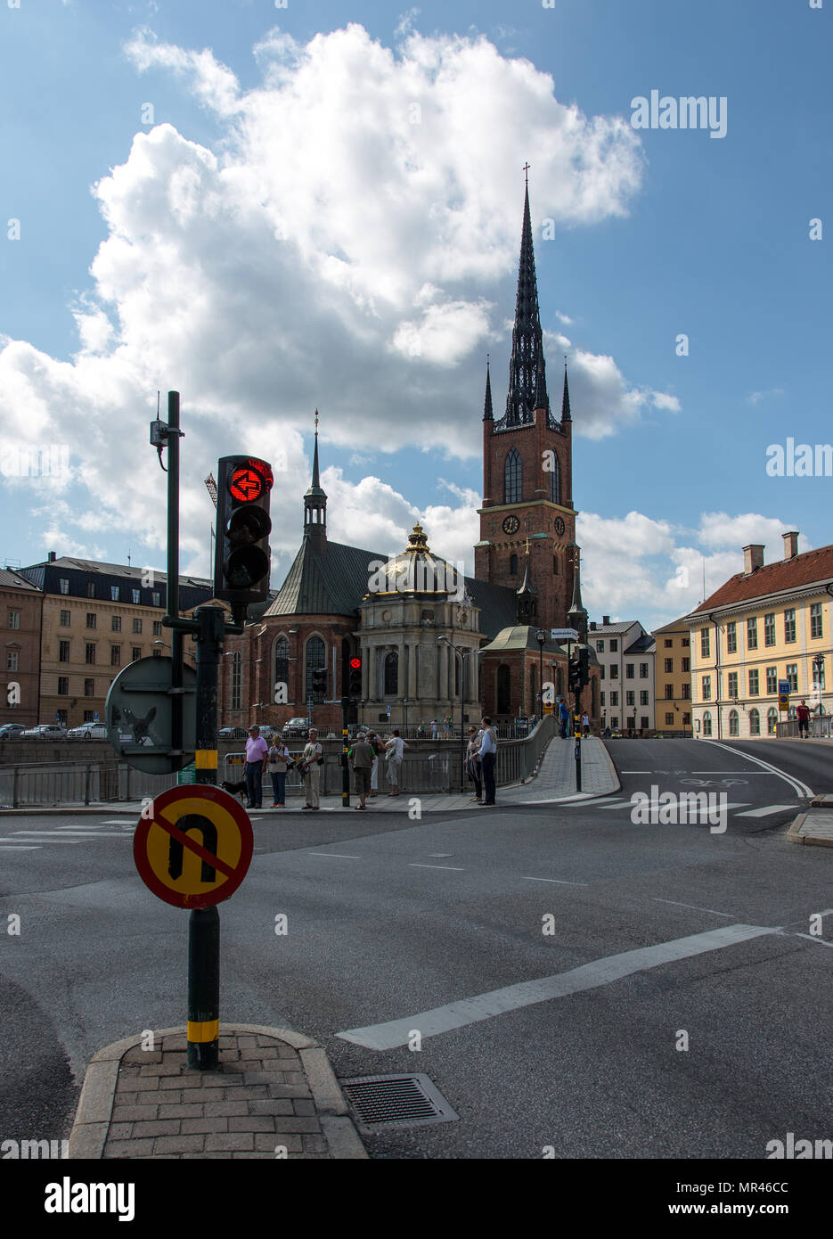 The Swedish capital Stockholm. Die schwedische Hauptstadt Stockholm ...