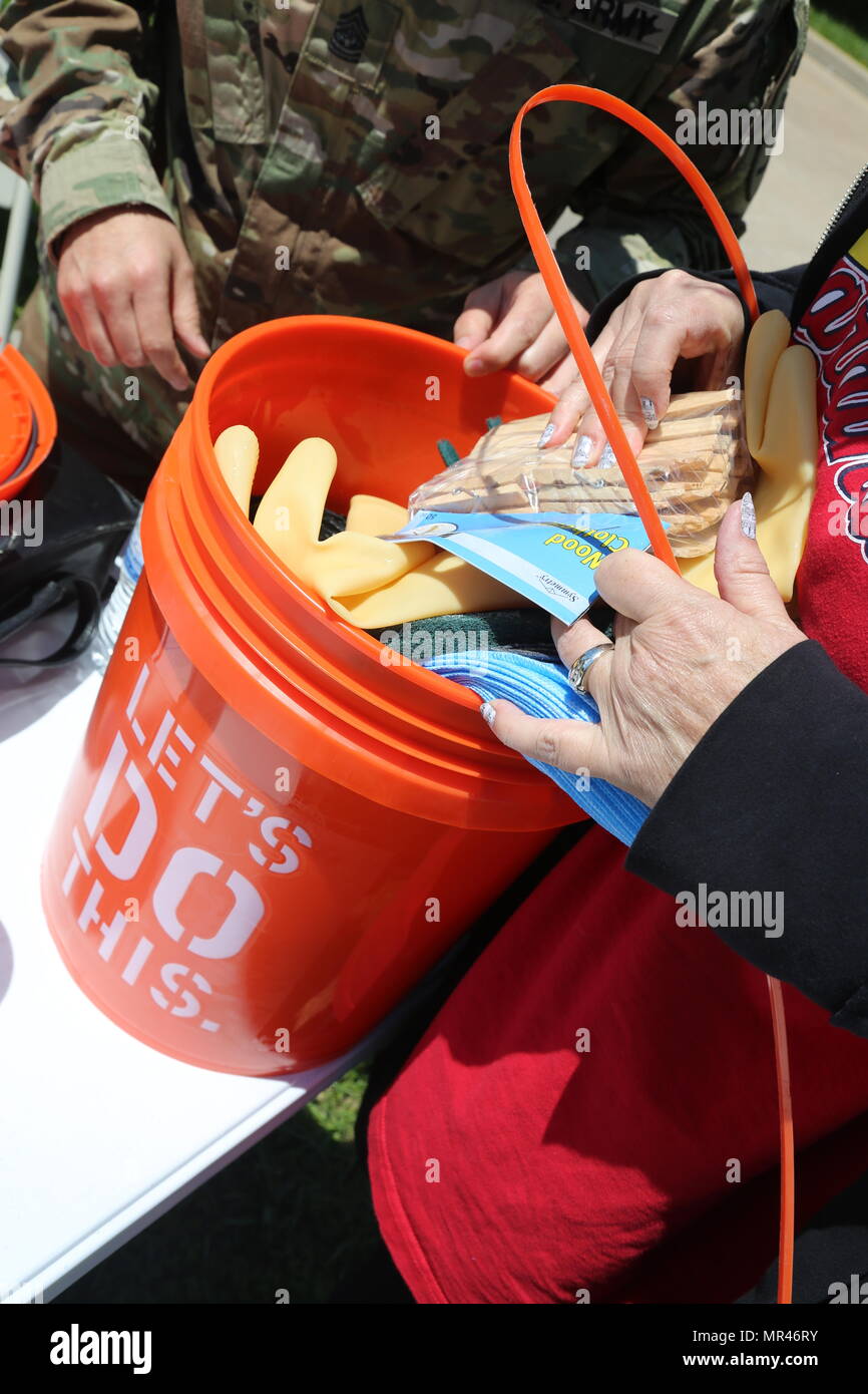 The clean up kits the members of the Heritage Presbyterian Church ...