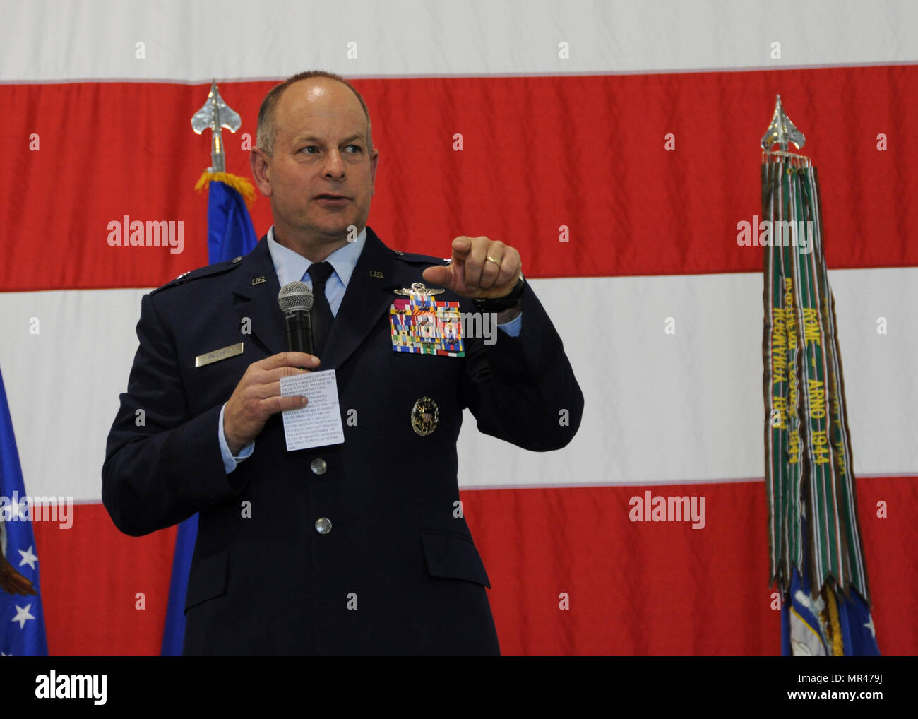 Brig. Gen. James F. Mackey, Mobilization Assistant to the Director of ...
