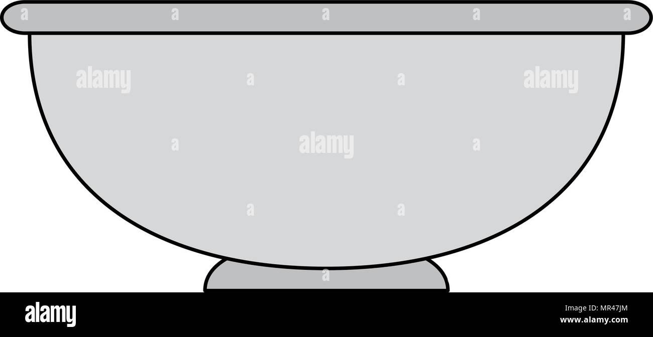 kitchen bowl empty icon Stock Vector Image & Art - Alamy