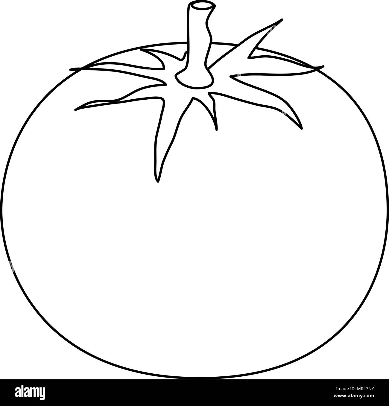 Tomatoe organic Stock Vector Images - Alamy