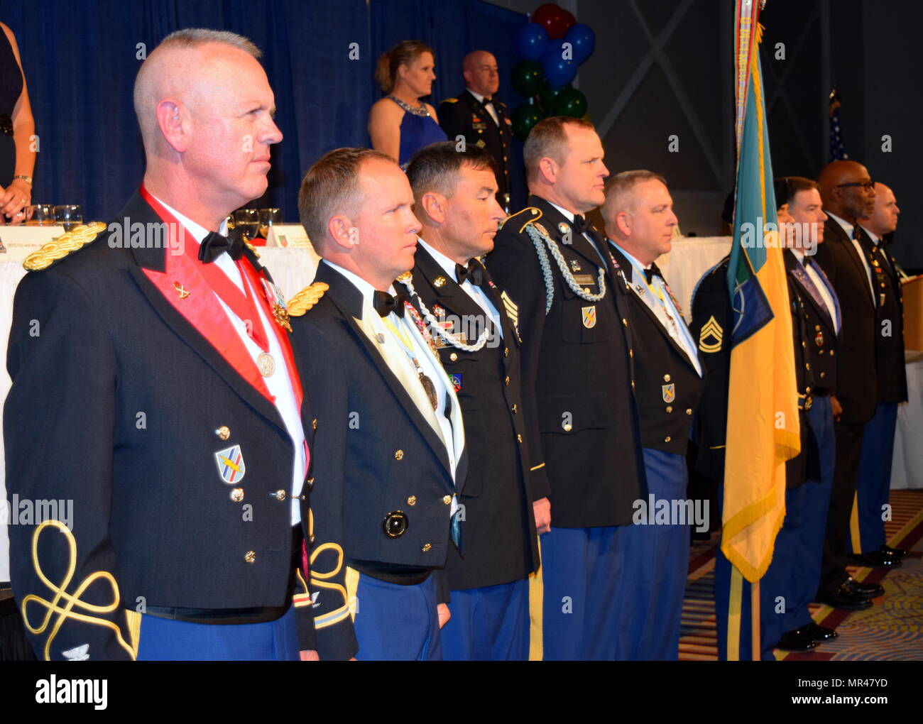 Meritorious unit citation streamer hi-res stock photography and images ...