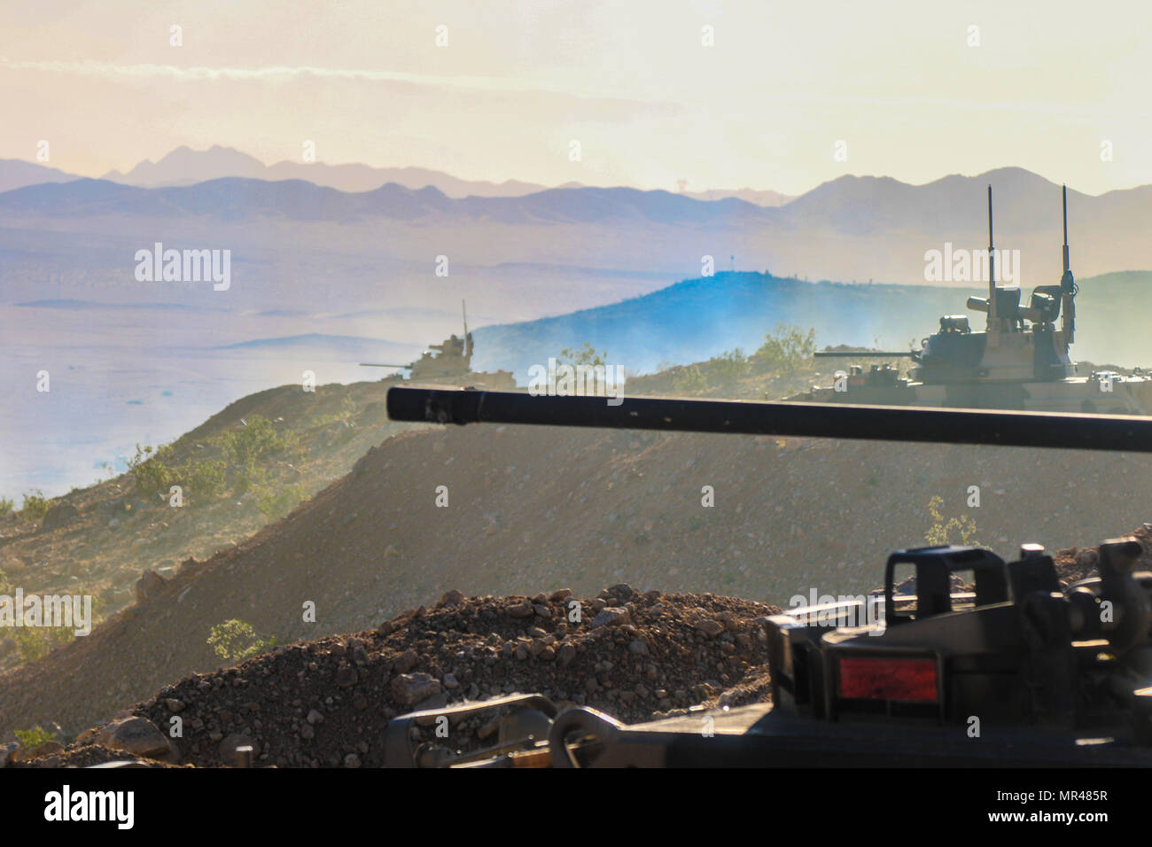 FORT IRWIN, Calif. — OPFOR Surrogate Vehicles from Assassin Troop, 1st ...