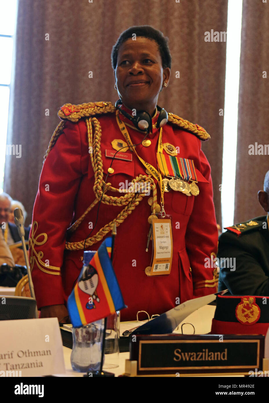 Lt. Gen. Tsembeni Magongo, deputy to the general army commander of ...
