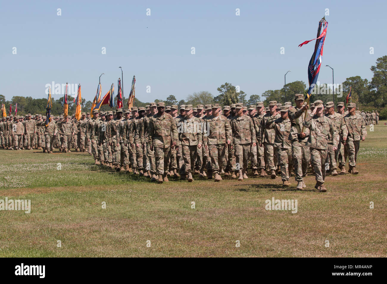 The command team and Soldiers of 3rd Infantry Division Headquarters ...