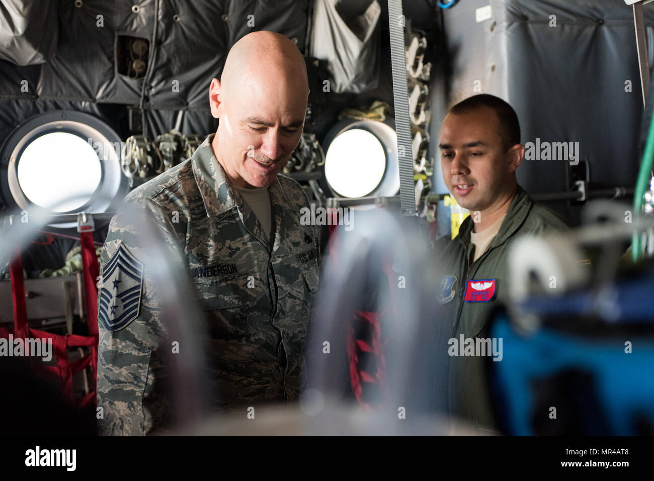 Chief Master Sgt. Ronald C. Anderson, command chief master sergeant of ...