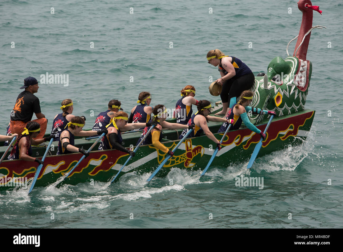 Okinawa dragon boat hi-res stock photography and images - Alamy