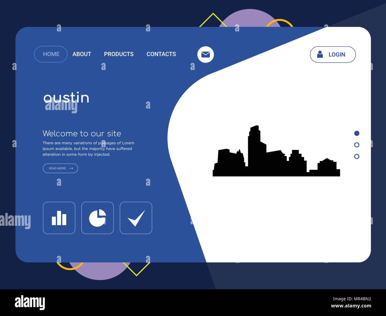 Austin landing Stock Vector Images - Alamy