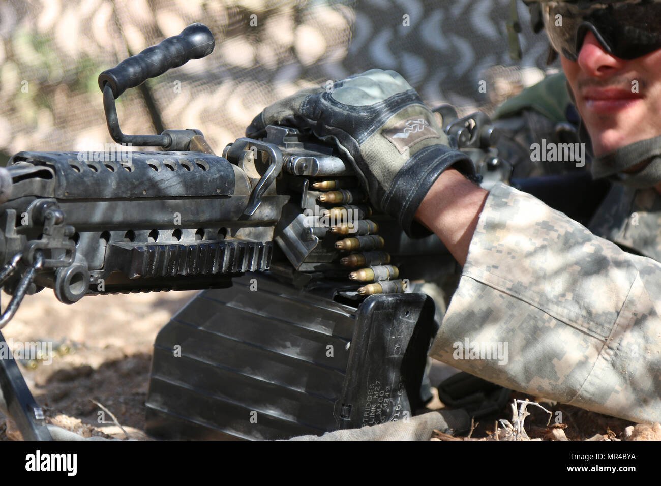Spc. Mark Gaddis, a motor transport operator attached to the 1034th ...