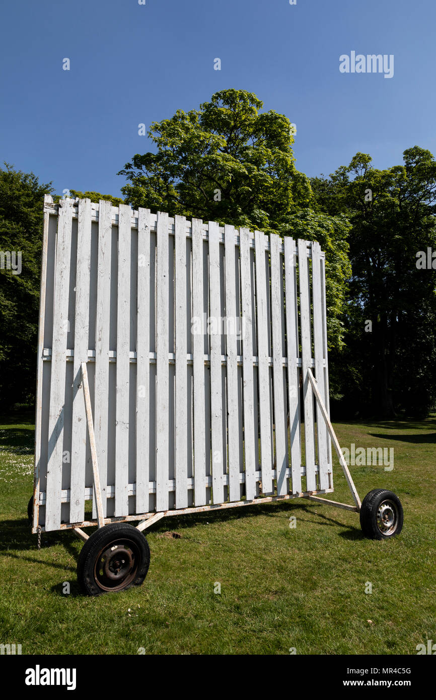 Cricket sightscreen hi-res stock photography and images - Alamy