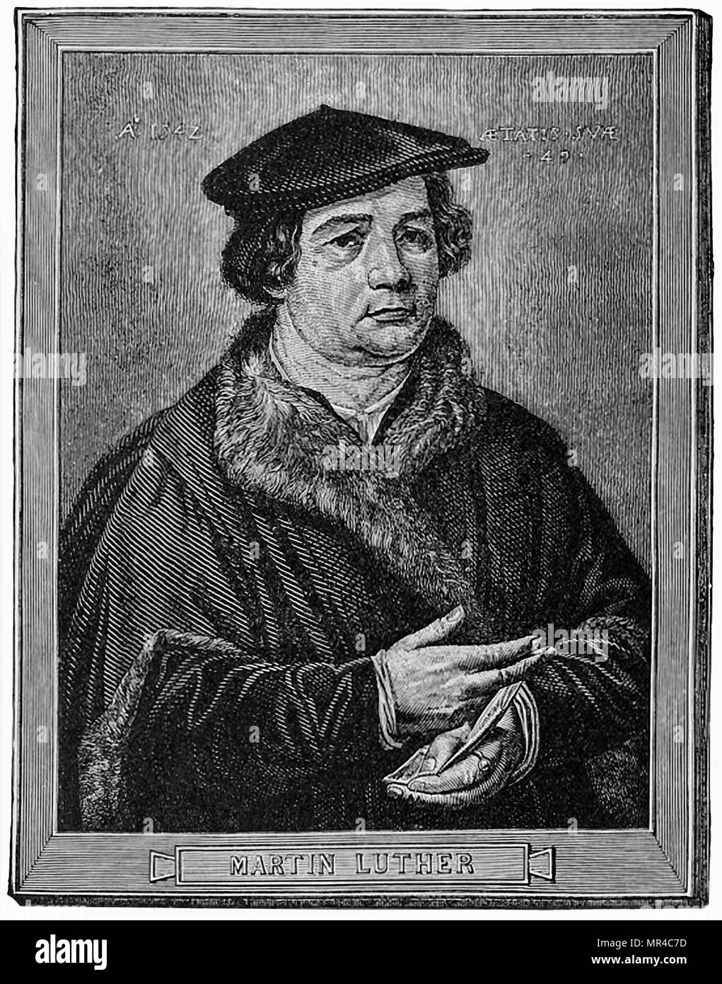 Martin luther portrait hi-res stock photography and images - Alamy