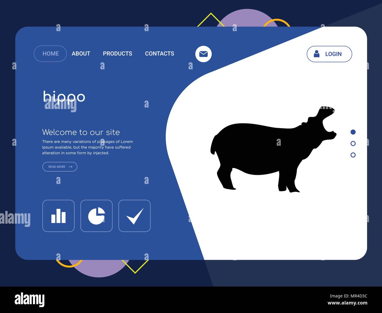 One pen one page Stock Vector Images - Alamy