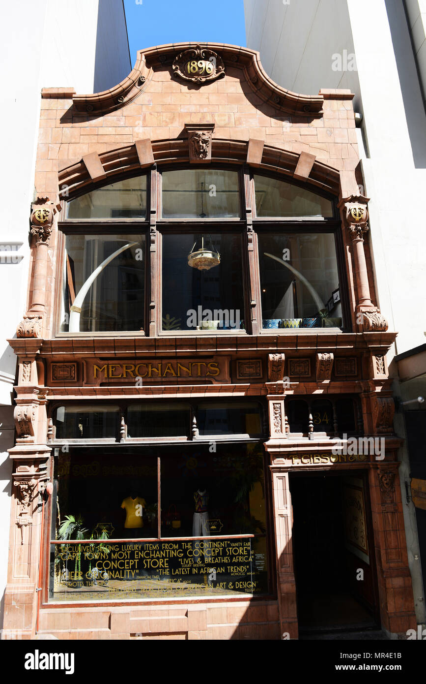 The 1896 built Marchants building is squeezed between newer bigger ...