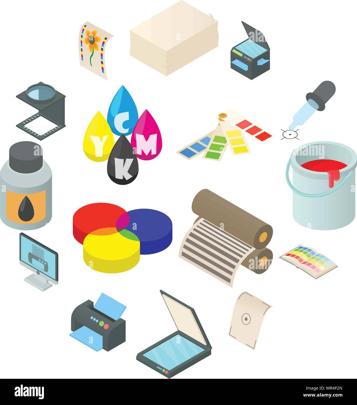 Color printer printing out photograph hi-res stock photography and ...