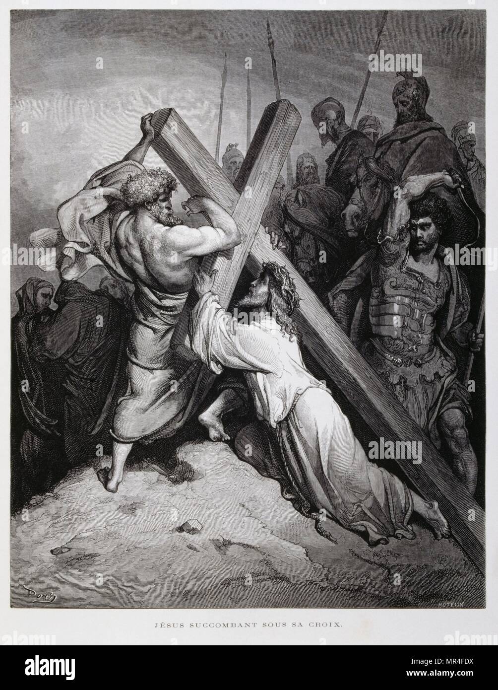 Jesus carries cross hi-res stock photography and images - Alamy