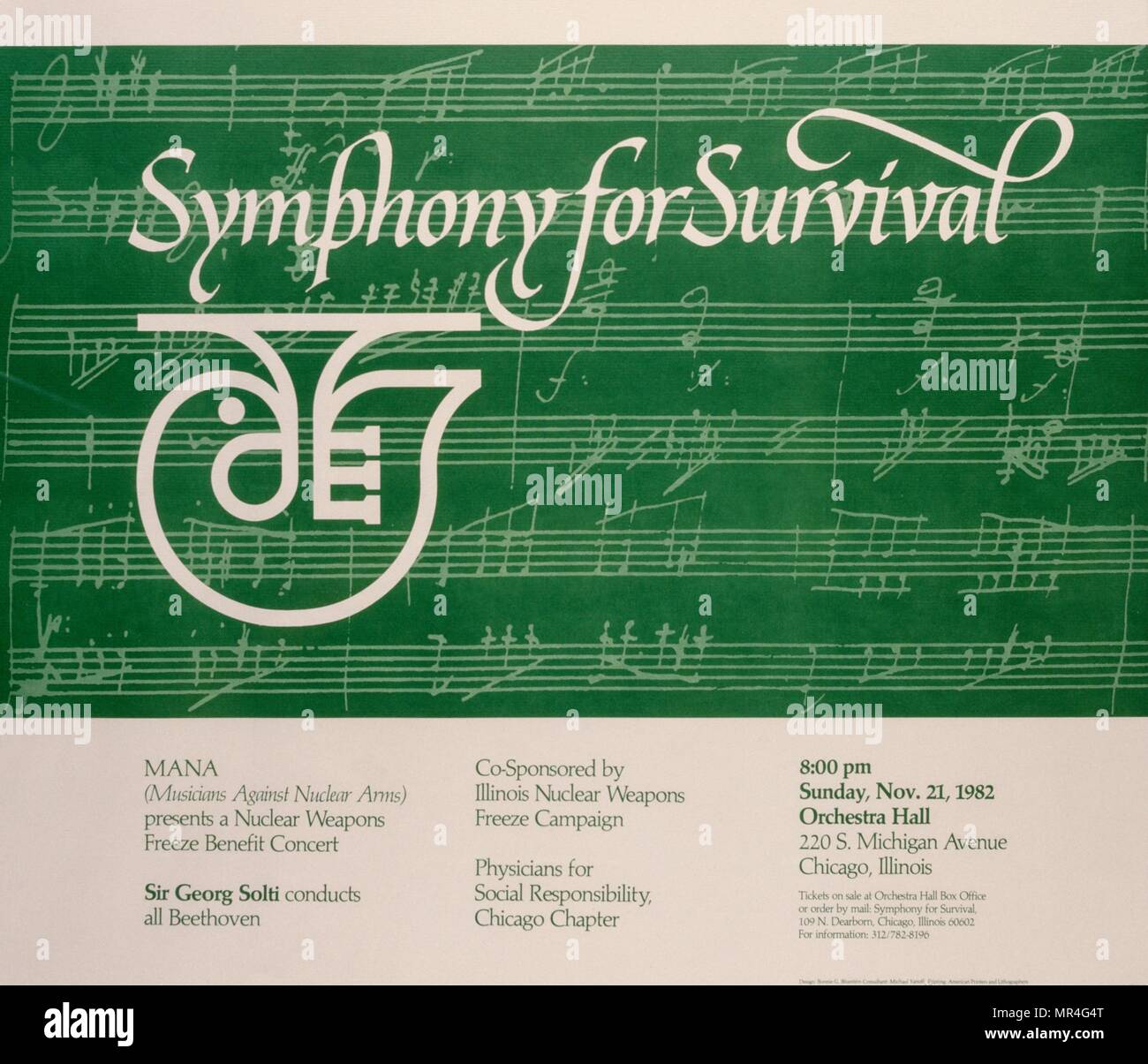 Chicago symphony orchestra solti hi-res stock photography and images ...