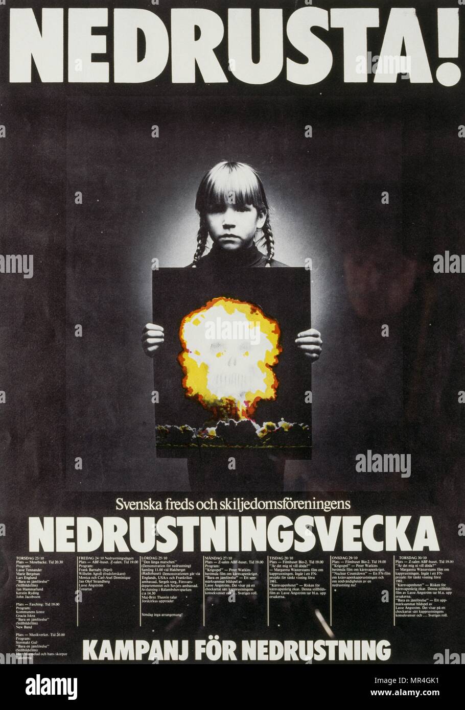 Peace poster cold war hi-res stock photography and images - Alamy