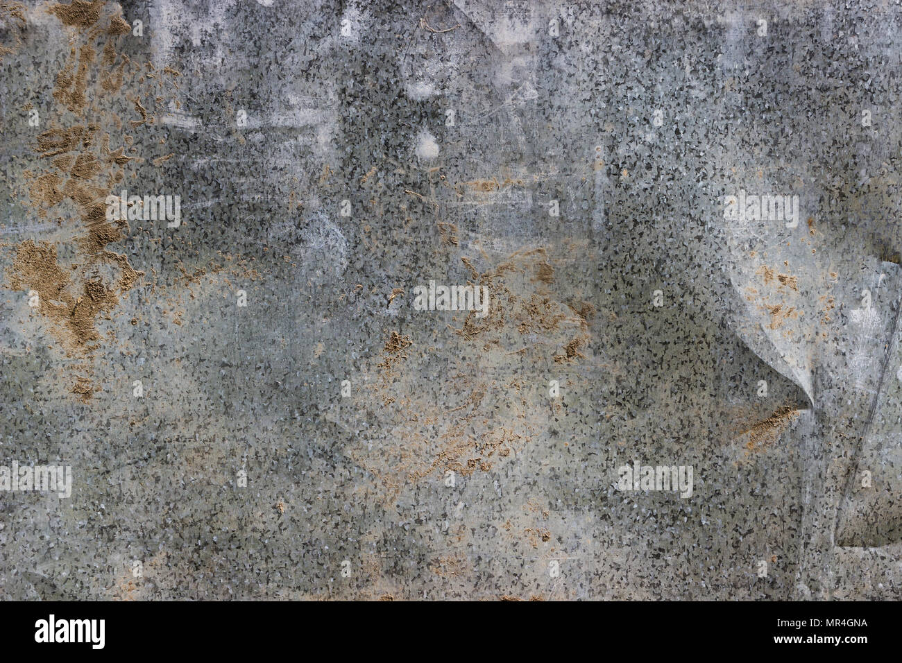 Twisted sheet of old metal texture, weathered steel plate background ...
