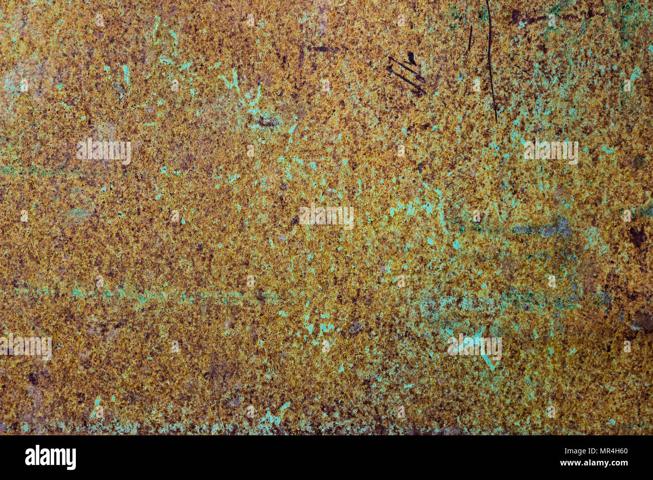 Old colour rusty metal grunge texture background Stock Photo - Alamy