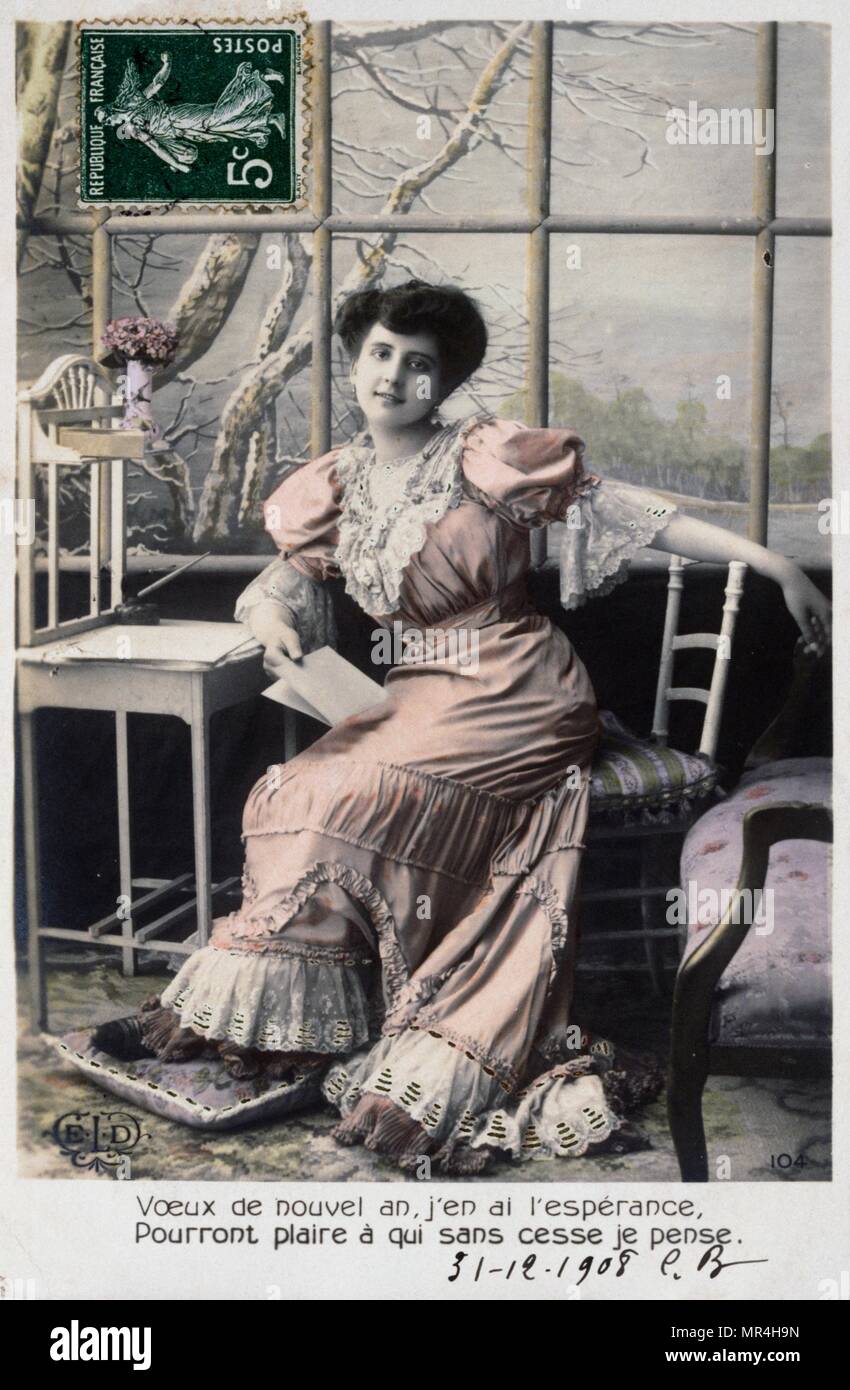 Woman french period costume hi-res stock photography and images - Alamy